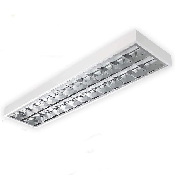 Luminaire LED 120cm livré avec 2 tubes TRUE-LIGHT 5500K IRC98