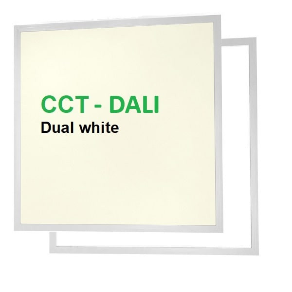 Dalle LED CCT DALI - TRUE-LIGHT 60x60 Dual White Plein spectre IRC 98